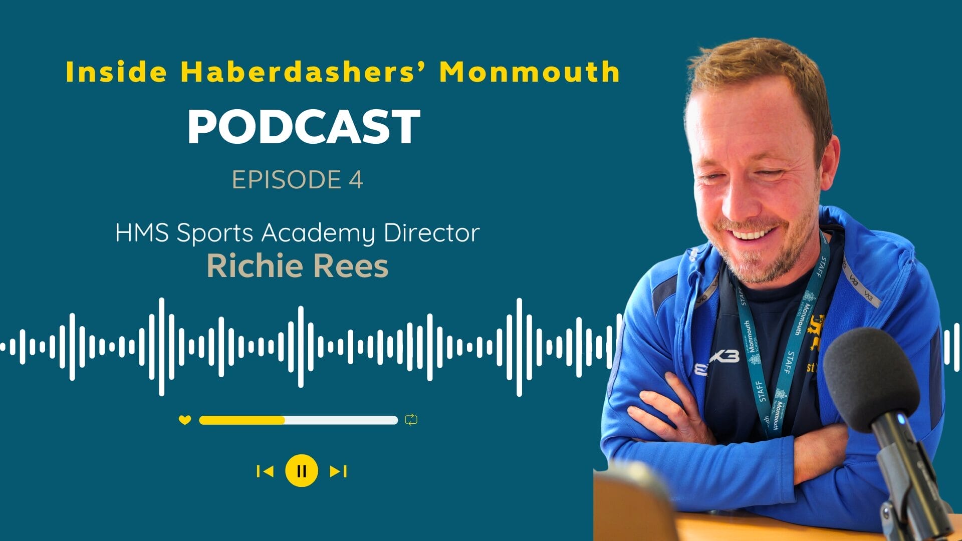 Ep 4 Richie Rees on Sport, Teamwork and the Eddie Butler Centre ...